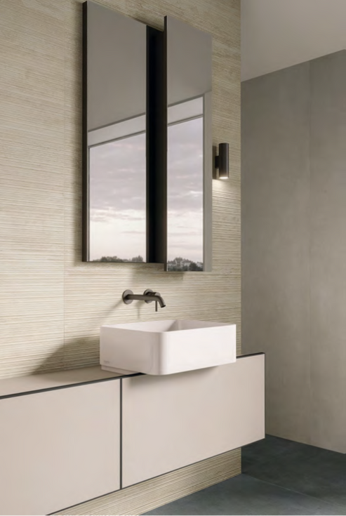 Travertini Beige Vein Cut Natural Stone Porcelain Tile – Tiles For Design