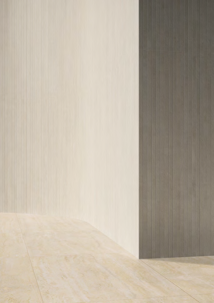 Travertini Beige Vein Cut Natural Stone Porcelain Tile – Tiles For Design